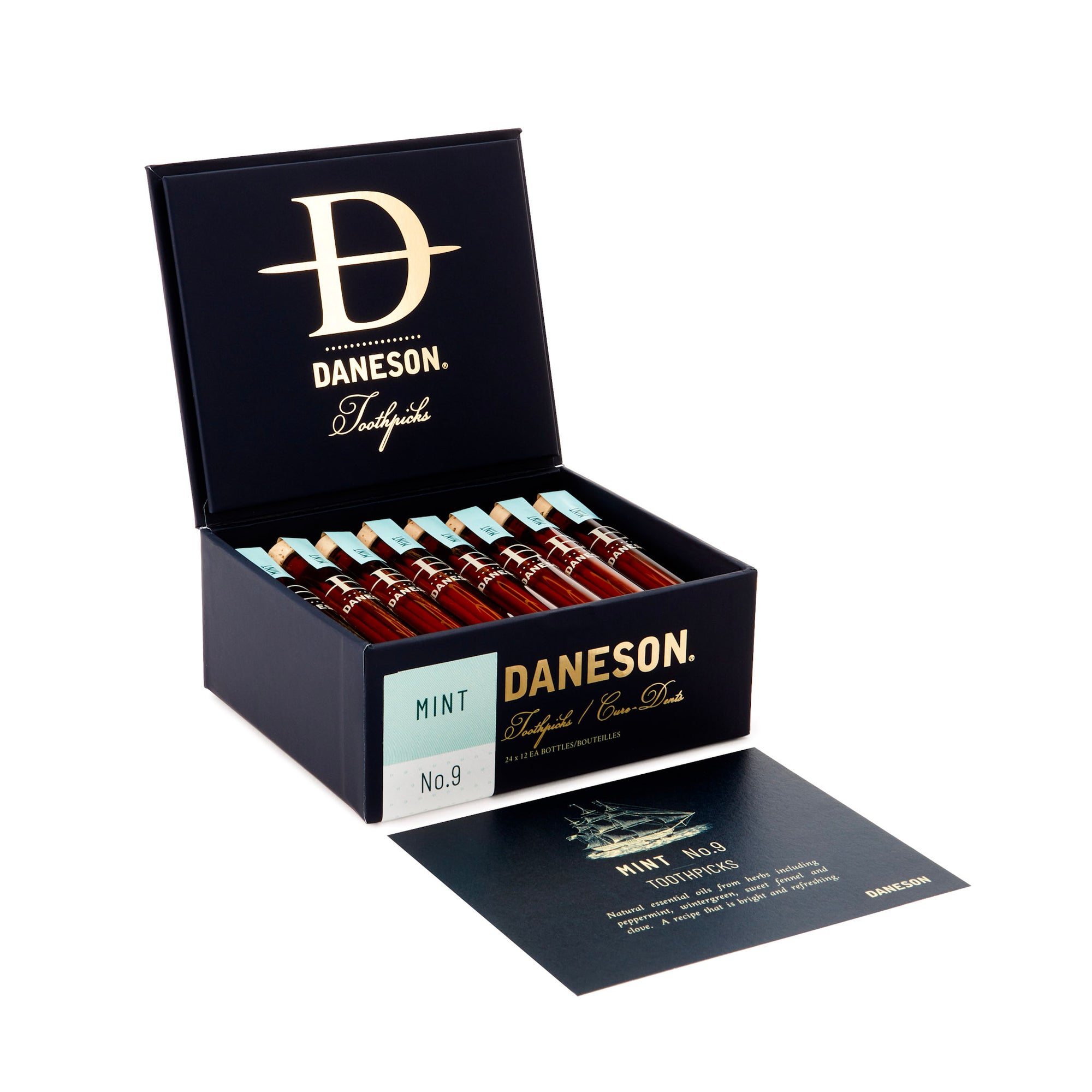 Mint No. 9 Toothpicks – Mint Flavored Toothpicks | Daneson - Daneson Ltd